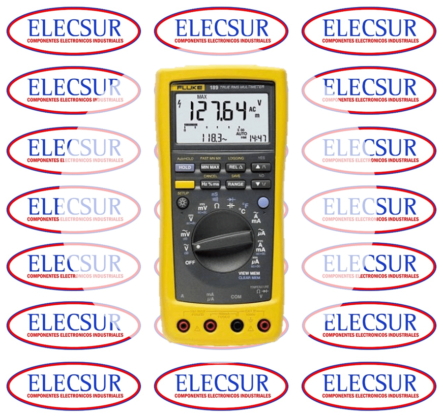 MULTIMETRO DIGITAL FLUKE-189 - Elecsur - ventas de componentes ...